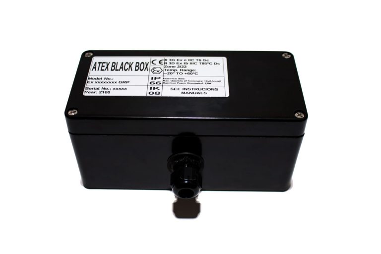 ATEX Junction Box 160x75x75 – ATEX BLACK BOX